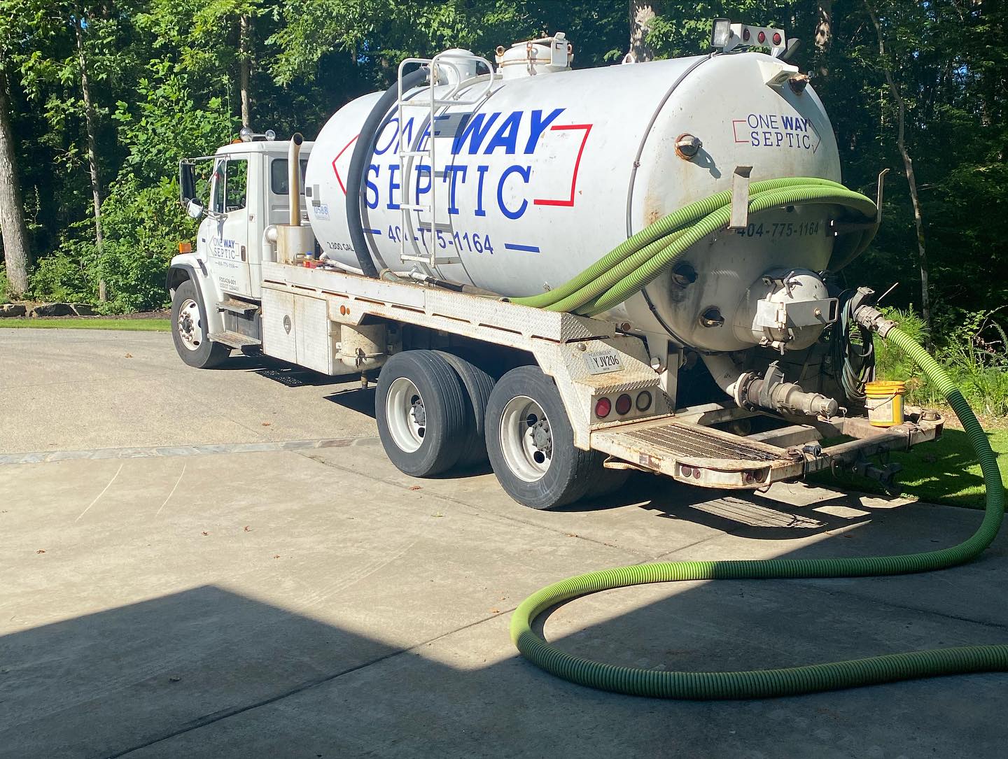 Contact #1 Best Septic Company in the Atlanta Area - One Way Septic