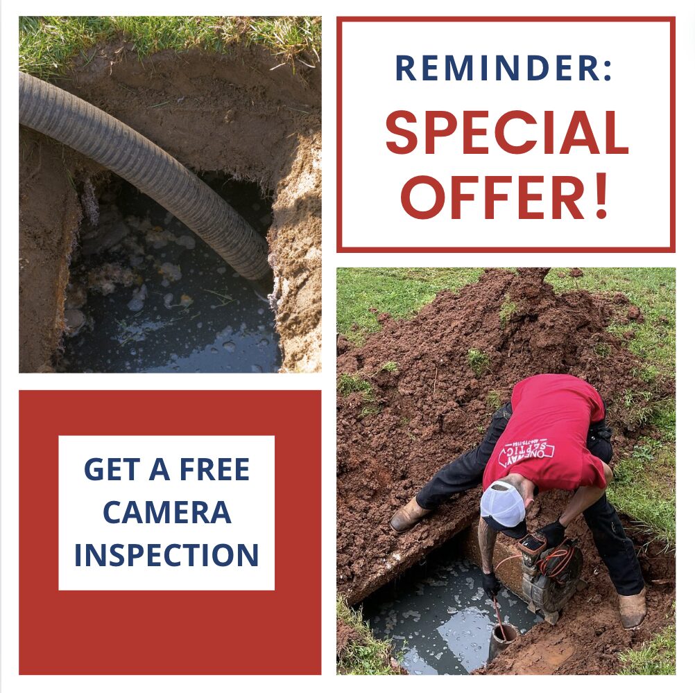 Our Current Promotions- One Way Septic #1 Best Septic Pros